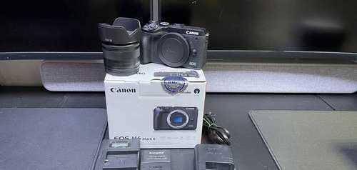 Фотоаппарат Canon EOS M6 Mark II Kit рст