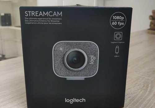 Вебкамера logitech streamcam offwhite