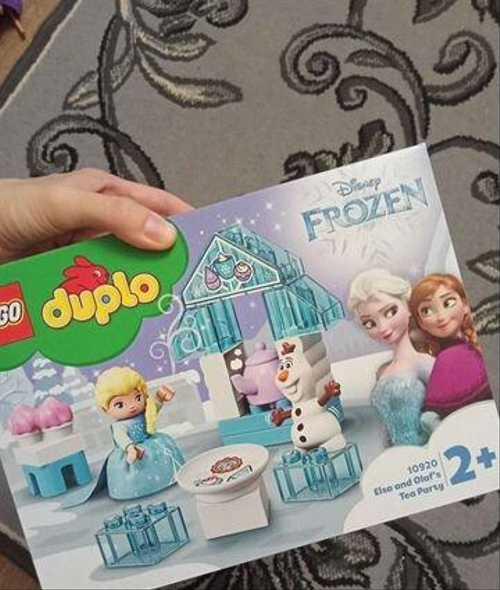 Lego duplo Disney Princess Чаепитие у Эльзы и Олаф