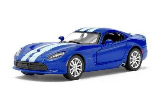 Машина металлическая SRT Viper GTS инерционная Kin