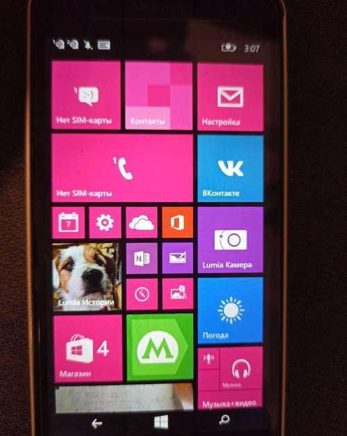 Телефон Microsoft Nokia Lumia 640 LTE dual SIM