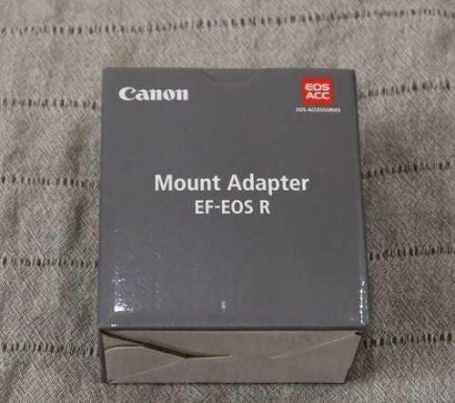 Адаптер Canon EF-EOS R Mount Adapter Новый New