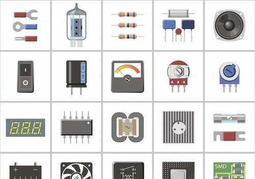 Электронные компоненты для Arduino Ардуино