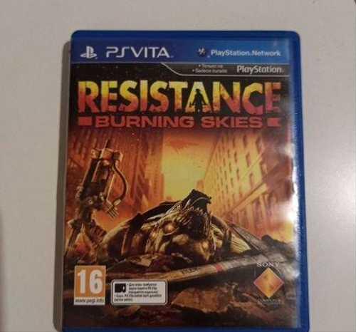 Игра для приставки psvita Resistance