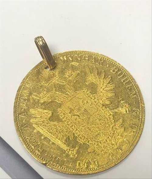 Золотая монета Австрия 4 дуката, 1904