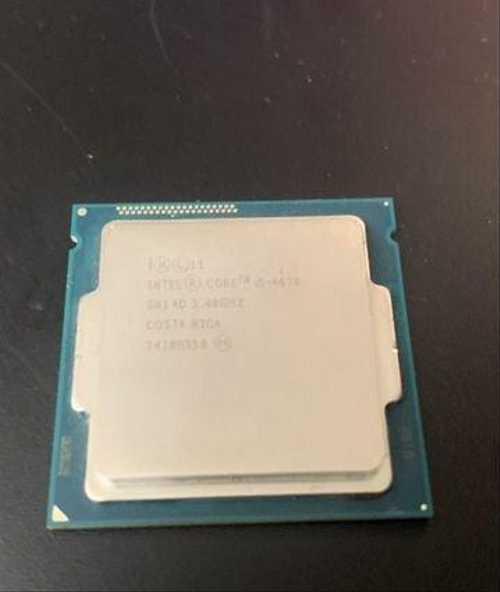 Пооцессоо Intel core i5 4670