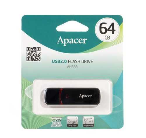 Флешка 64GB apacer AH-333 USB 2.0