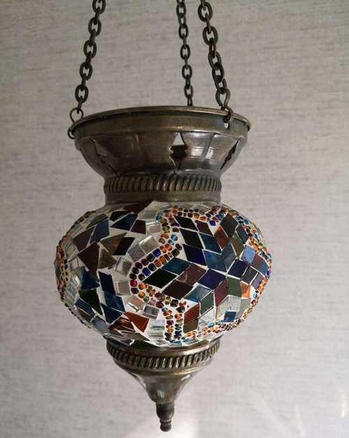 Лампа светильник подвесной мозаика Турция