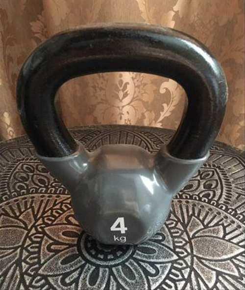 Гантеля 4кг reebok