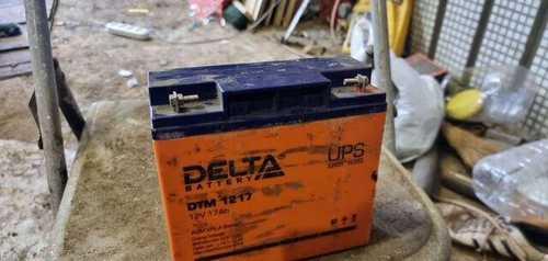 Аккумулятор Delta DTM1217