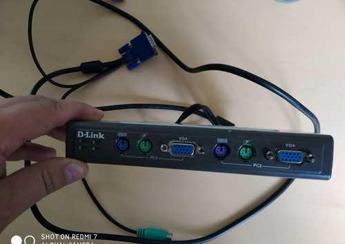 Переключатель KVM D-link dkvm-4K 4 порта