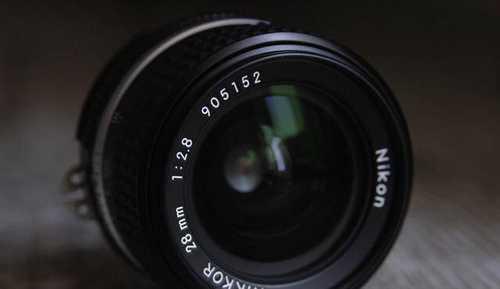Nikkor 28mm f2.8 Ai-S
