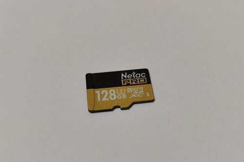 Карта памяти netac 128gb