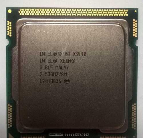 Процессор Intel Xeon x3440 (аналог i7-860)