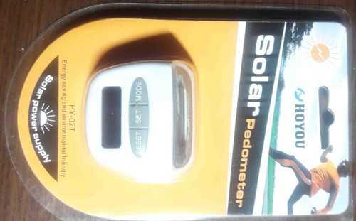 Solar Pedometer
