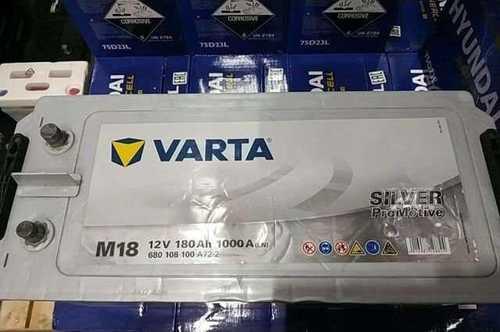 180Ah Аккумулятор 12V 6CT-180 Varta Euro 1000A