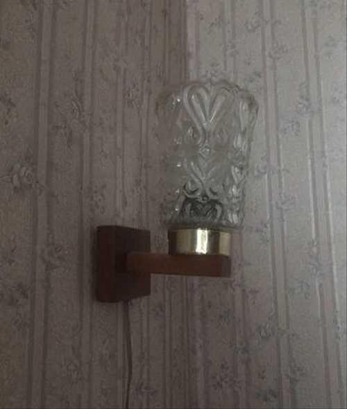 Настенный светильник бра СССР