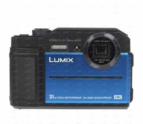 Компактная камера Panasonic Lumix DC-FT7 синий