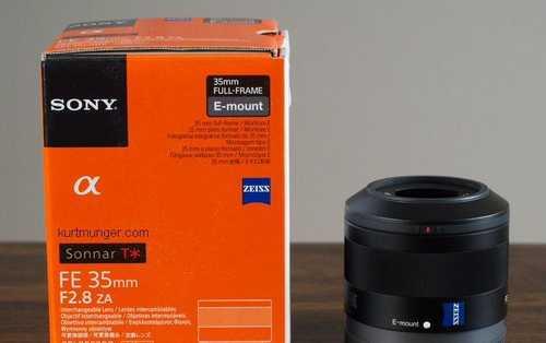 Sony Carl Zeiss Sonnar T* 35mm f/2.8 NEW