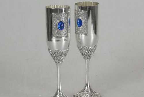 Набор фужеров с топазами Rosenberg