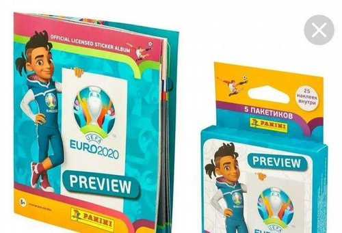 Наклейки Panini euro 2020 Preview