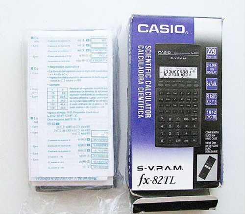 Калькулятор научный Casio fx-82TL