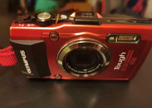 Фотоаппарат компактный Olympus TG-3 Red