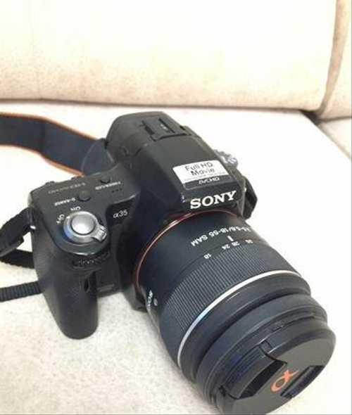 Фотоаппарат Sony Alpha SLT-A35 Kit 18-55