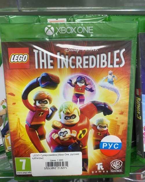 Xbox One Lego The Incredibles новый