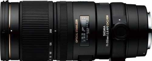 Sigma AF 70-200 mm 2.8 для Canon со стабилизатором