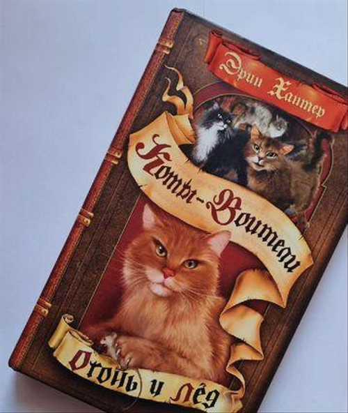 Детские книги из серии "Коты воители"
