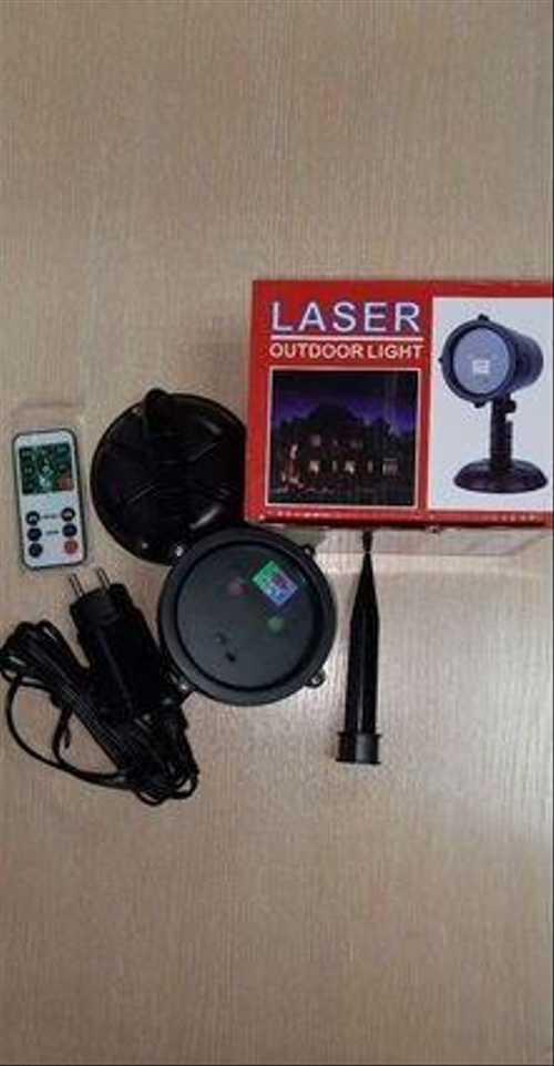 Лазерный проектор уличный