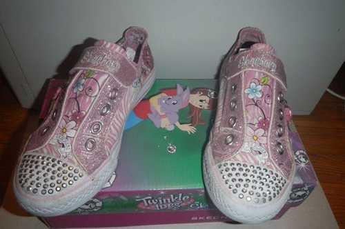 Кроссовки Skechers розовые