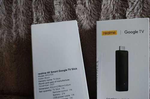 Тв приставка Realme Smart Google Tv Stick 4k