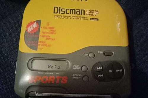 Плеер дисков CD sony D-421 SP