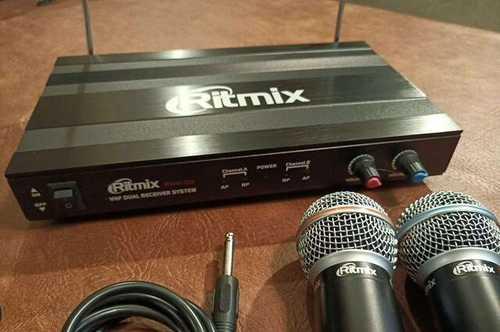Микрофоны беспроводные Ritmix RWM-221