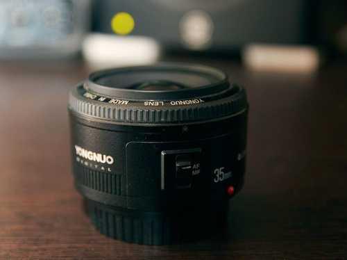 Объектив Yongnuo 35mm f2