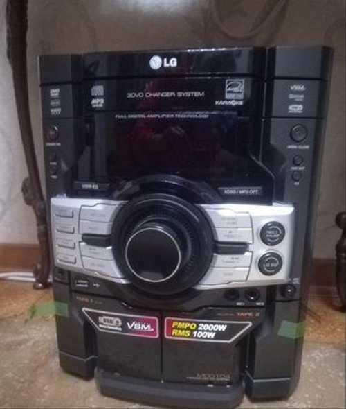 Караоке Мини Hi-Fi система музыкальный центр LG