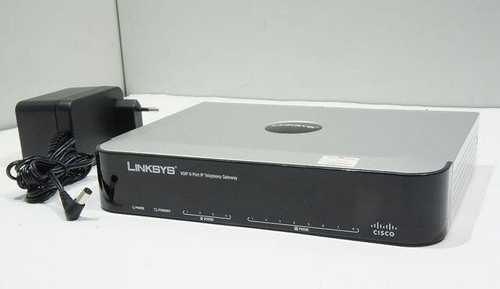 Шлюз VoIP Linksys SPA8000 1*Eth 1*AUX 8*RJ11 RJ-21