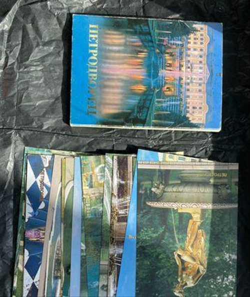 Открытки «петродворец» 1989