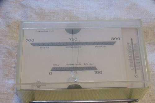 Барометр, гигрометр, термометр бытовой из СССР
