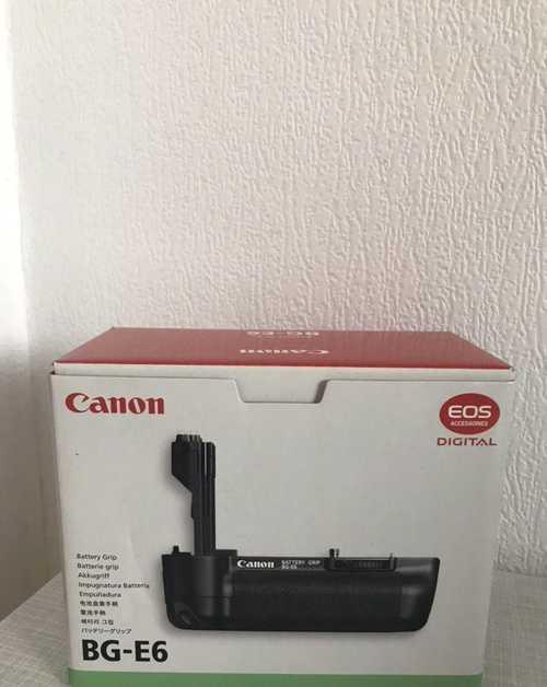 Батарейный блок Canon BGM E6