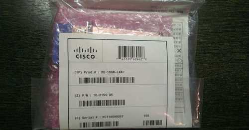 Трансивер Cisco X2-10GB-LX4