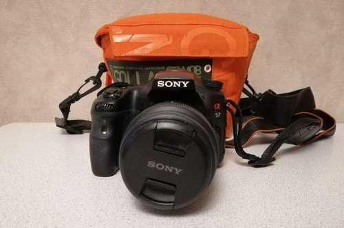 Зеркальный фотоаппарат Sony Alpha 57