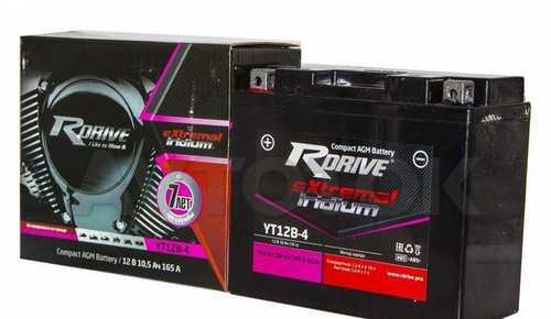 Аккумулятор RDrive eXtremal Iridium YT12B-4 10,5А