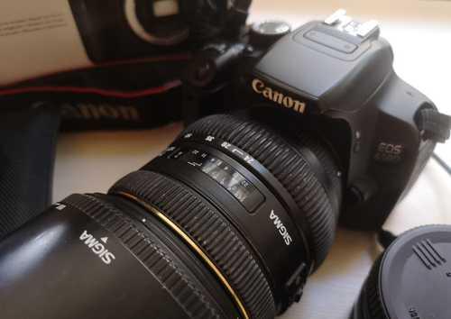 Canon 650d + Sigma 24-70 f2.8 DG комплект