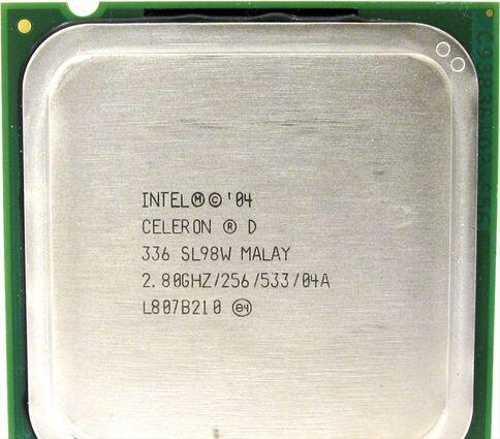 Процессор Intel Celeron D 336 SL98W