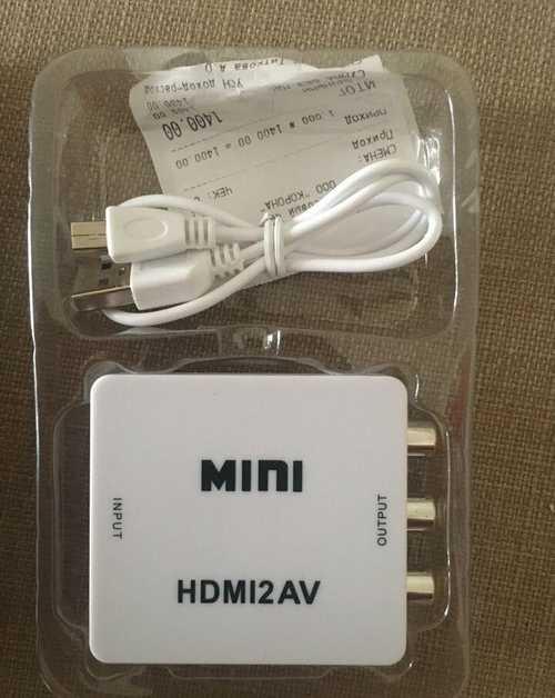 HD Video Видео конвертер hdmi to AV/hdmi2AV Conver