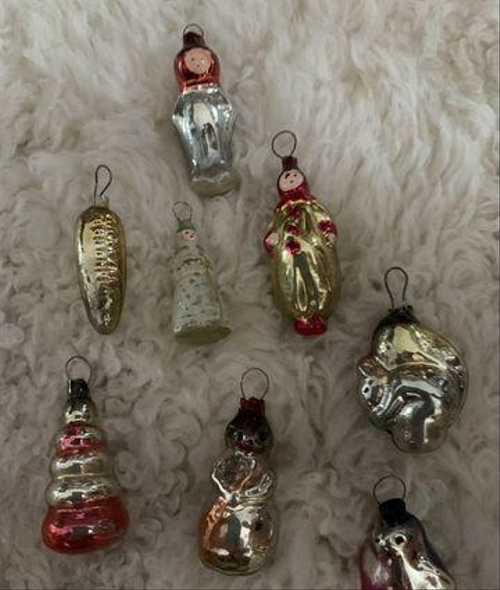 Елочные игрушки СССР малютка