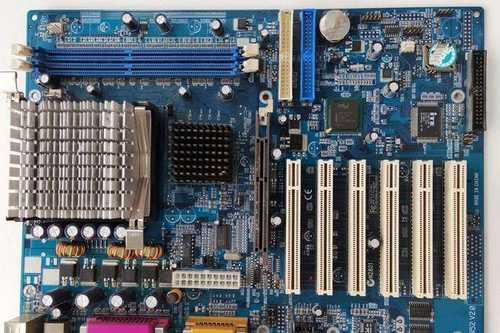 Intel Celeron 2.2 + Материнская плата shuttle ab52